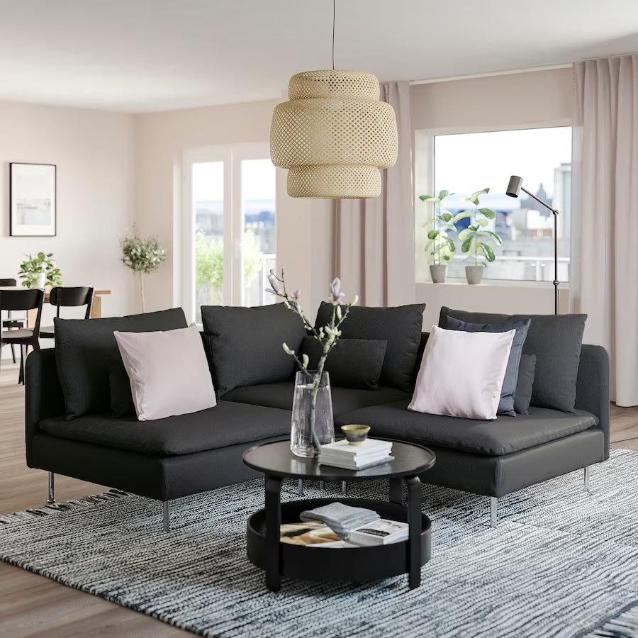 SODERHAMN SOFA MODULAR 3 ESQUINEROS FRIDTUNA GRIS – Essenciadeco