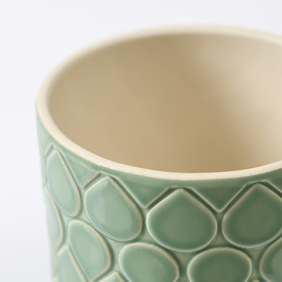 CHIAFRON MACETA 12CM VERDE – Essenciadeco