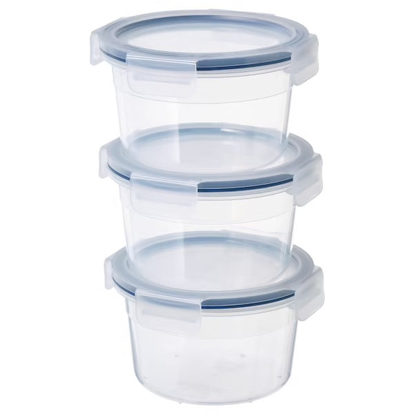 IKEA 365 TUPPER REDONDOS SET DE 3 – Essenciadeco